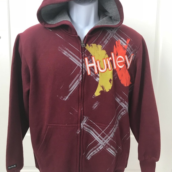 Hurley | Jackets & Coats | New Wtagboys Hurley Mahogany Hoodie L | Poshmark